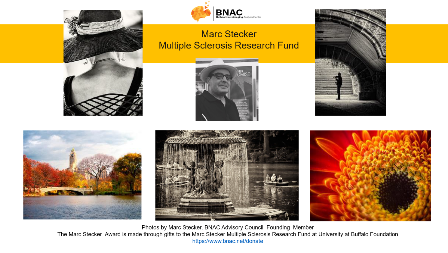 Marc Stecker Award | Buffalo Neuroimaging Analysis Center